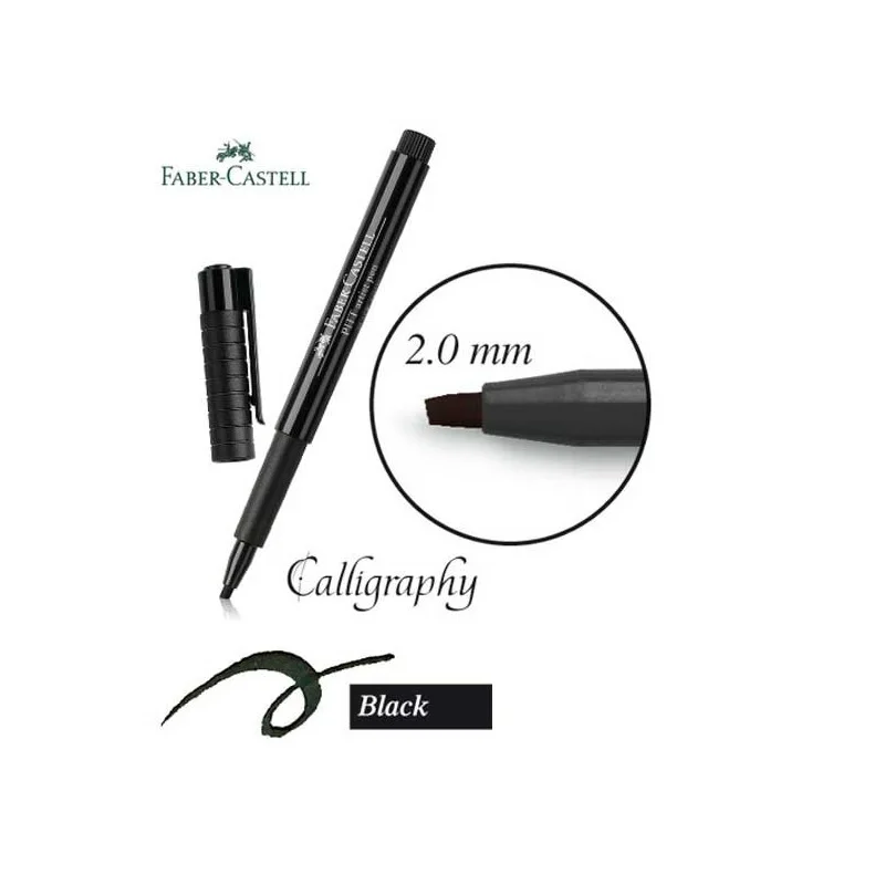 Pitt Calligraphy pen Faber-Castell C Noir