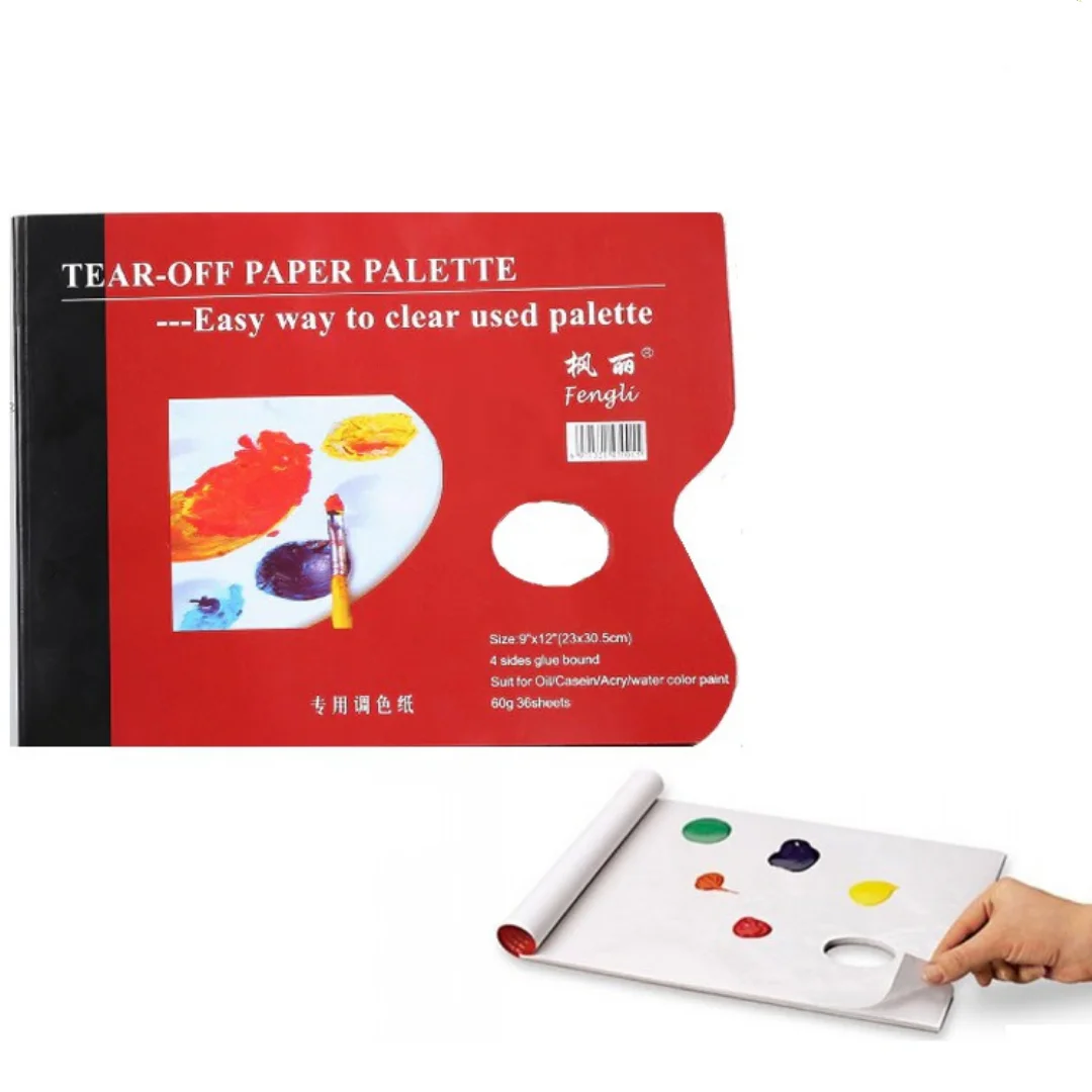 Palette jetable en papier A4