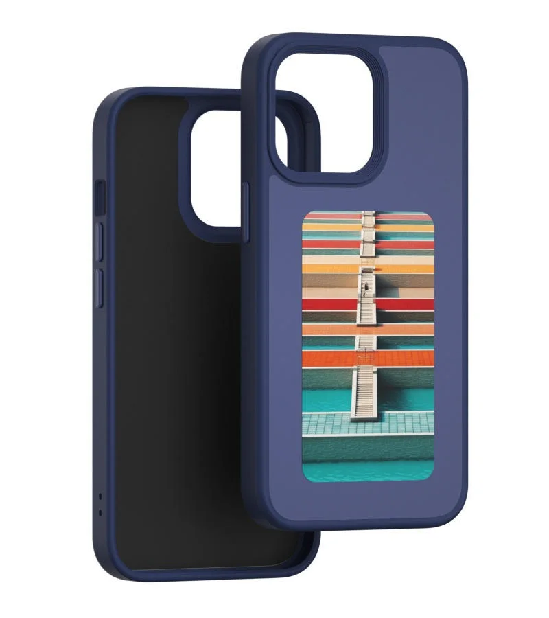 NFC Projection DIY Smart Display Customized Phone Case Ink Screen Glass ...