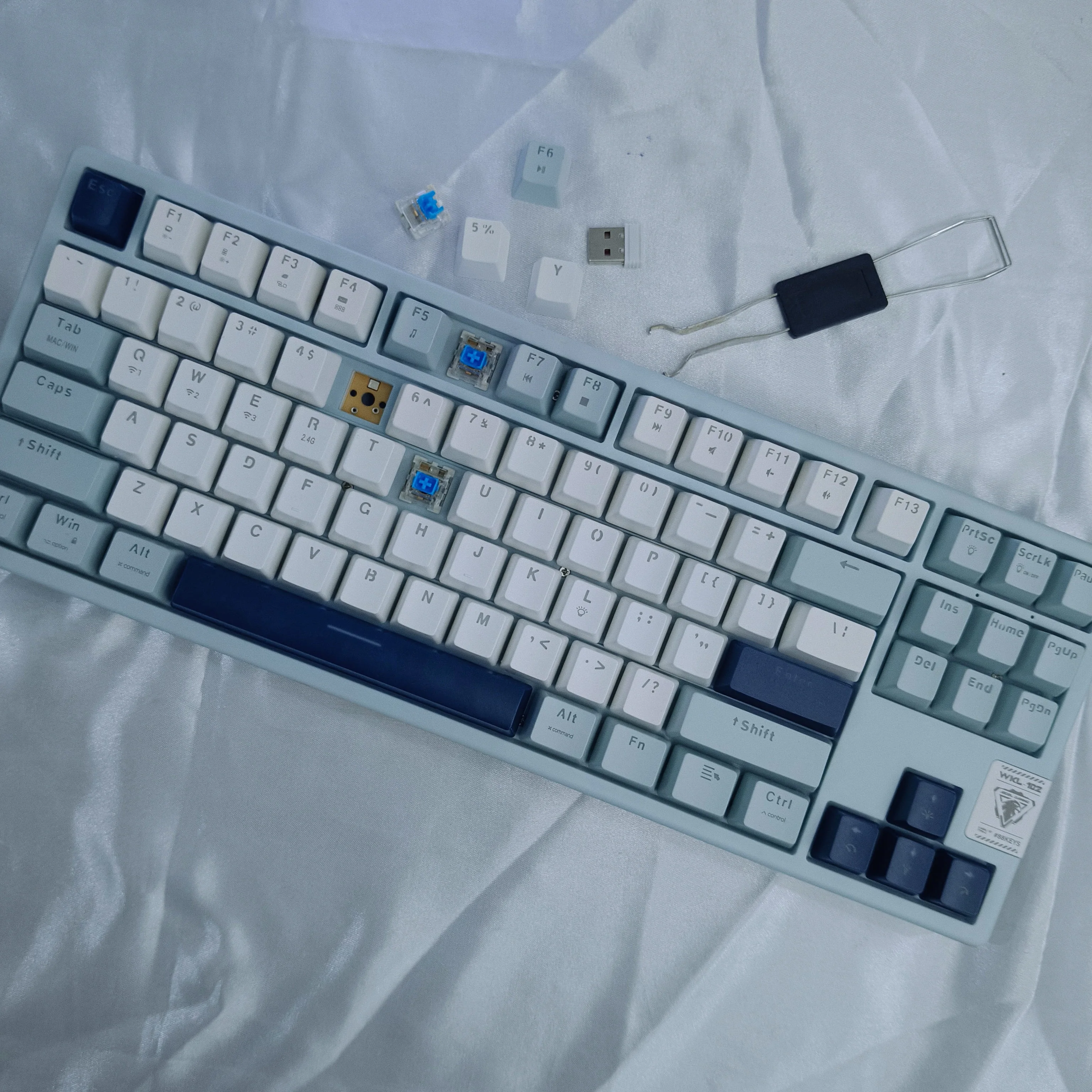 Keyboard jedel wirless and wired wkL-102