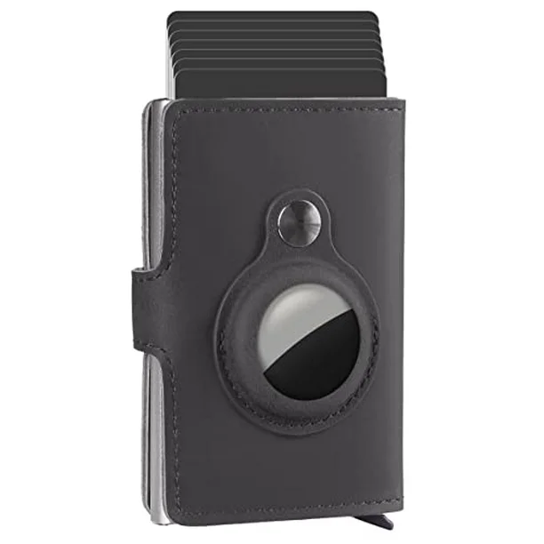 Portefeuille intelligent Wallet Slim Minimalist RFID d'Airtag avec ...