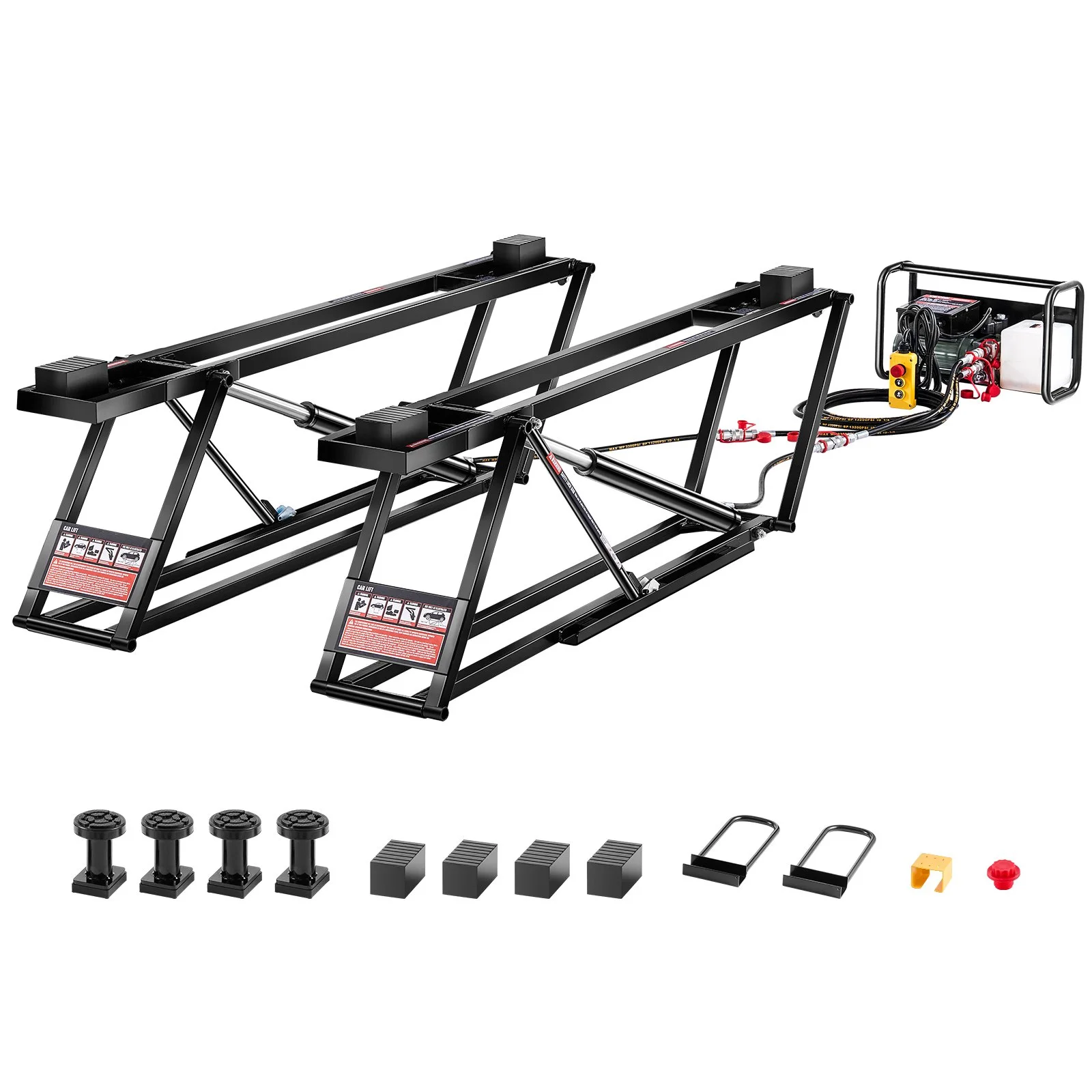 5000 lbs Car Lift Adjustable Car Lifts with Remote Control for Home
