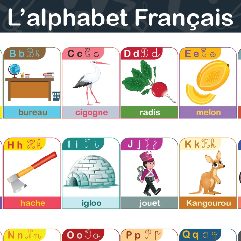 L'alphabet français en images