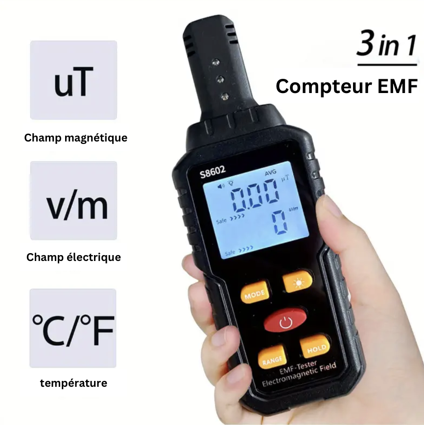 Détecteur EMF S8602 3 in 1 N (copy)