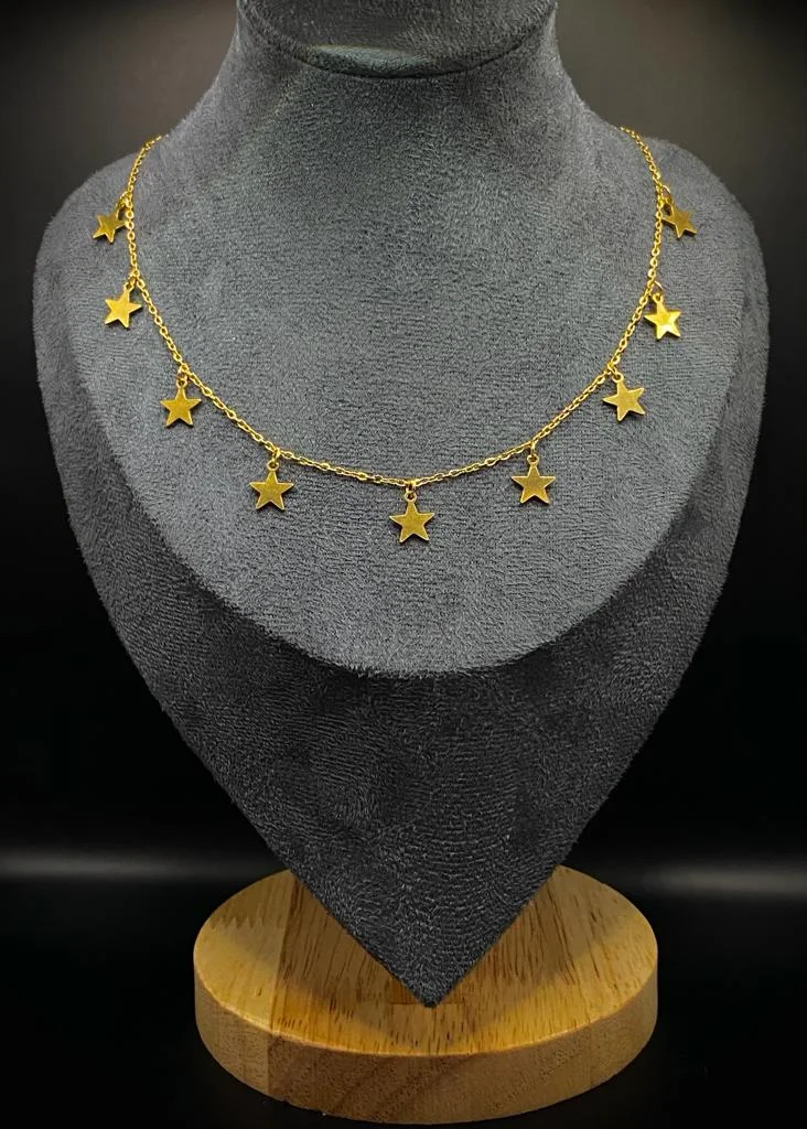 VALORA – Collier Ras du Cou Étoiles, nouvelle collection 2023