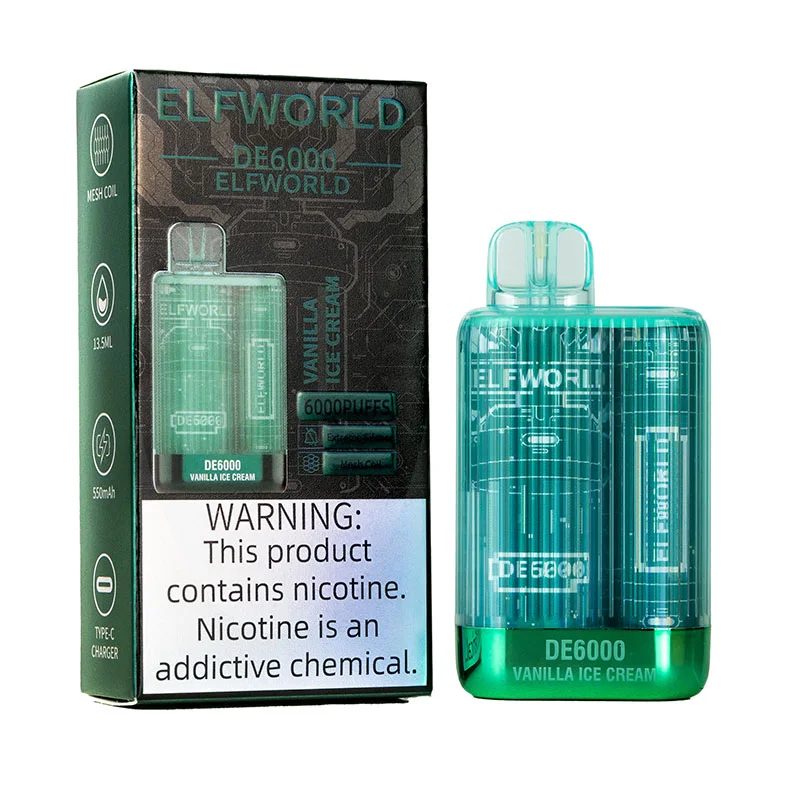 ELFWORLD RELOAD 6000 REPLACEABLE DISPOSABLE VAPE POD DEVICE WHOLESALE ...