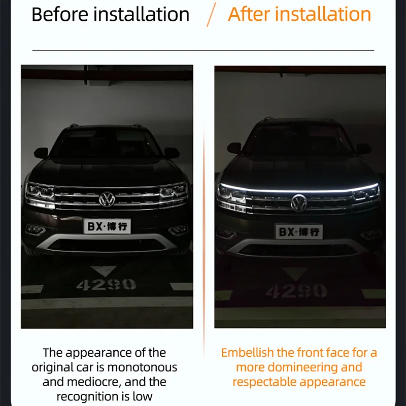 Scan Starting LED Daytime Running Lights - Upgrade Your Car's Look