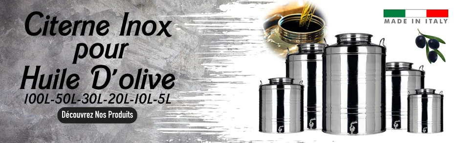 Citerne Inox pour Huile D'olive