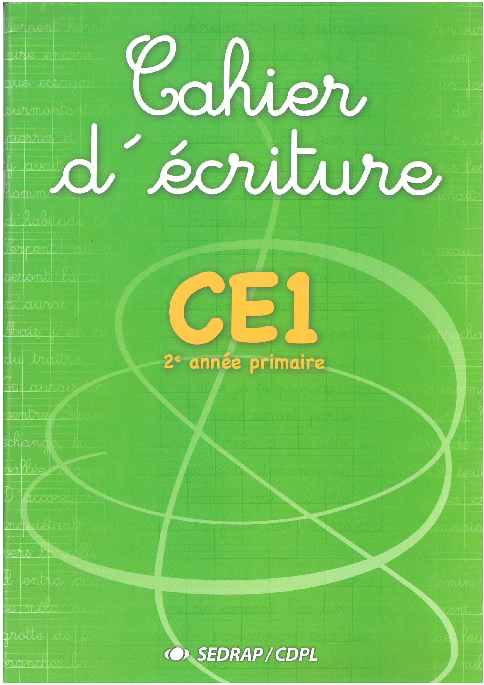 CAHIER DECRITURE