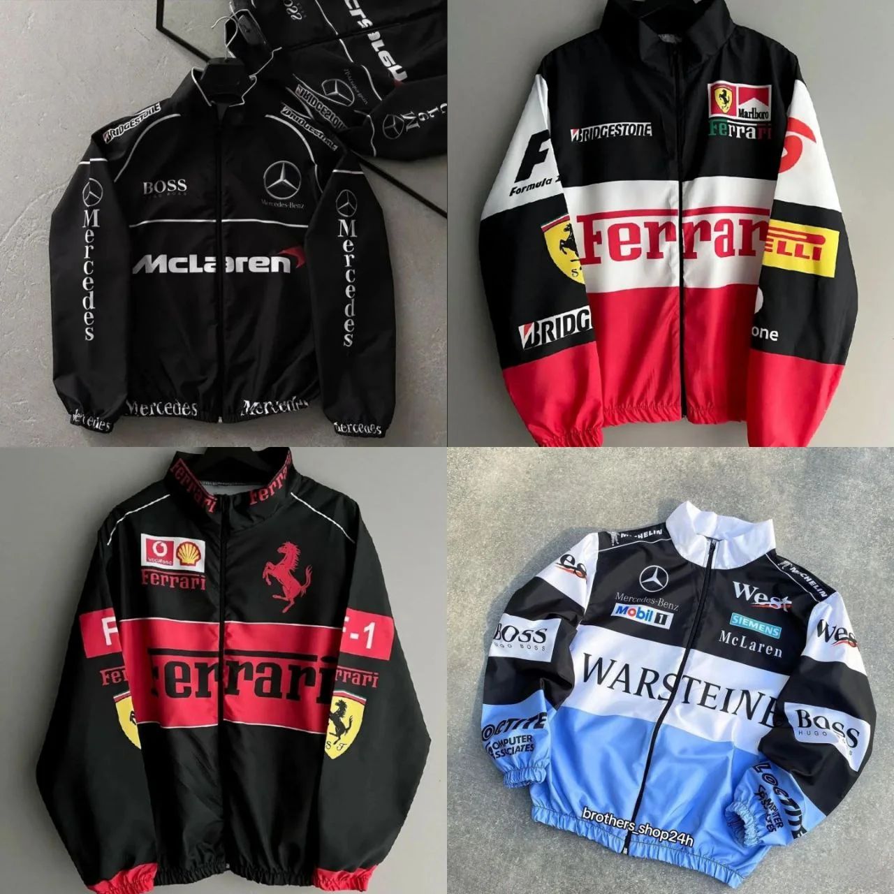 OFFER OF 4 RACING JACKETS