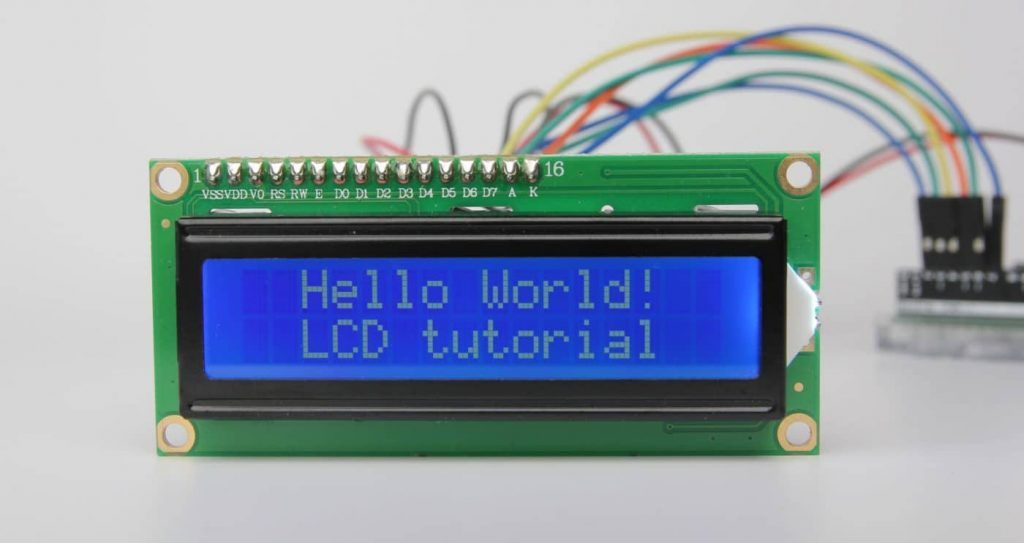 Afficheur LCD 1602 16X02 pour arduino