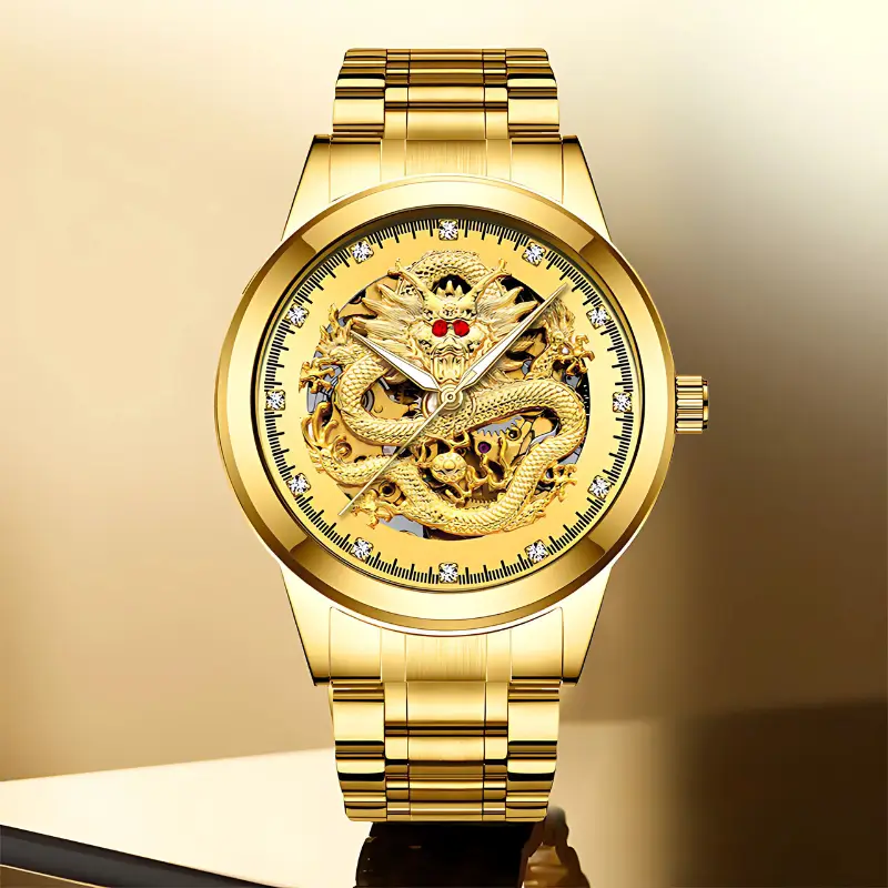 GOLDEN DRAGON WATCH
