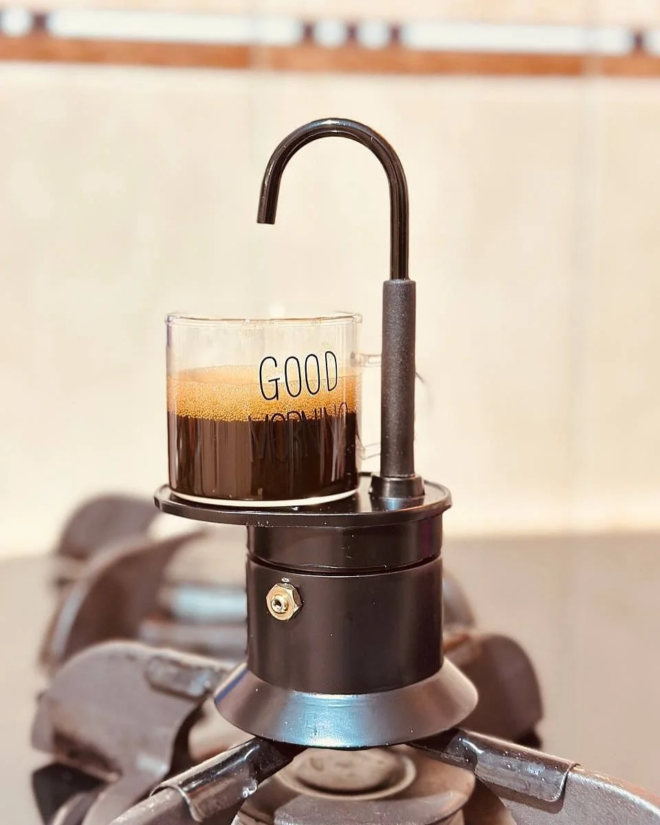 Mini Espresso Maker – Moka Italienne 1 & 2 Tasses ☕🇮🇹