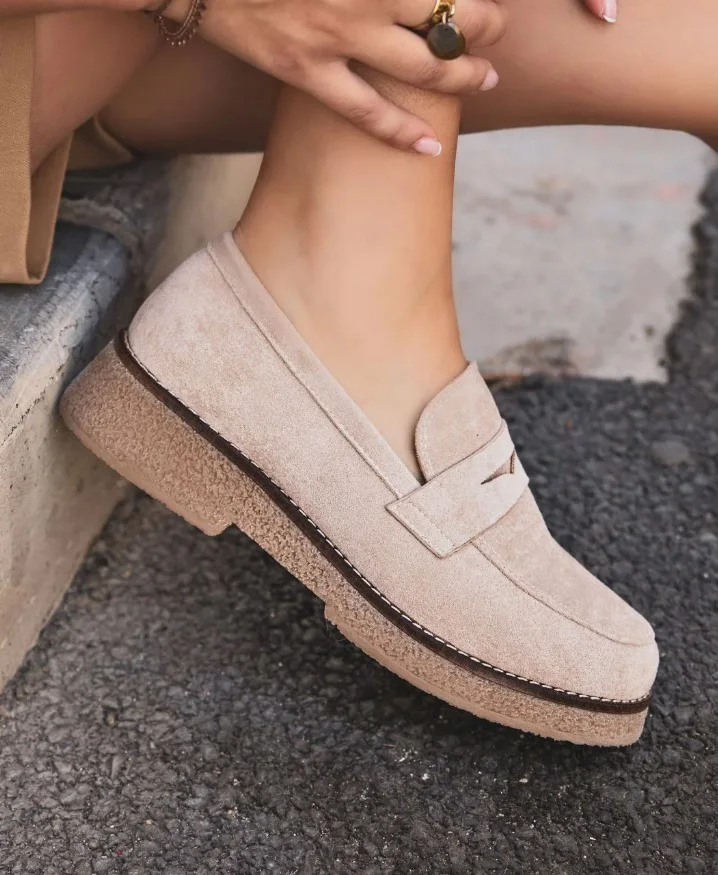 Mocassin Moka - Beige - rashid1