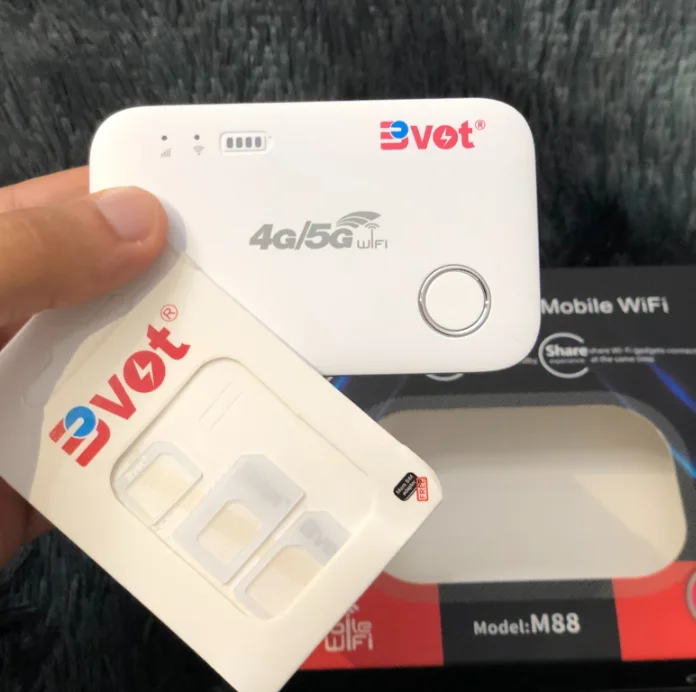Bvot Modem Mobile Wifi Lte 4G/5G Jusqu'À 150Mbps