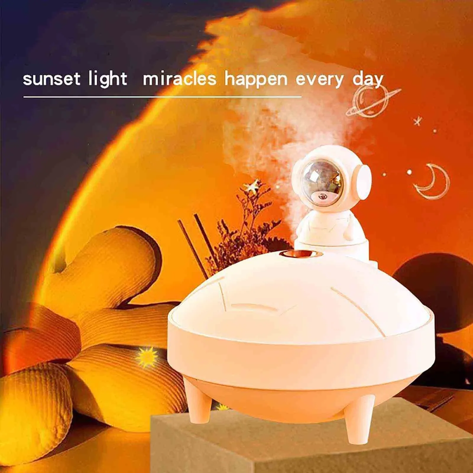 Sunset Lamp Humidifier