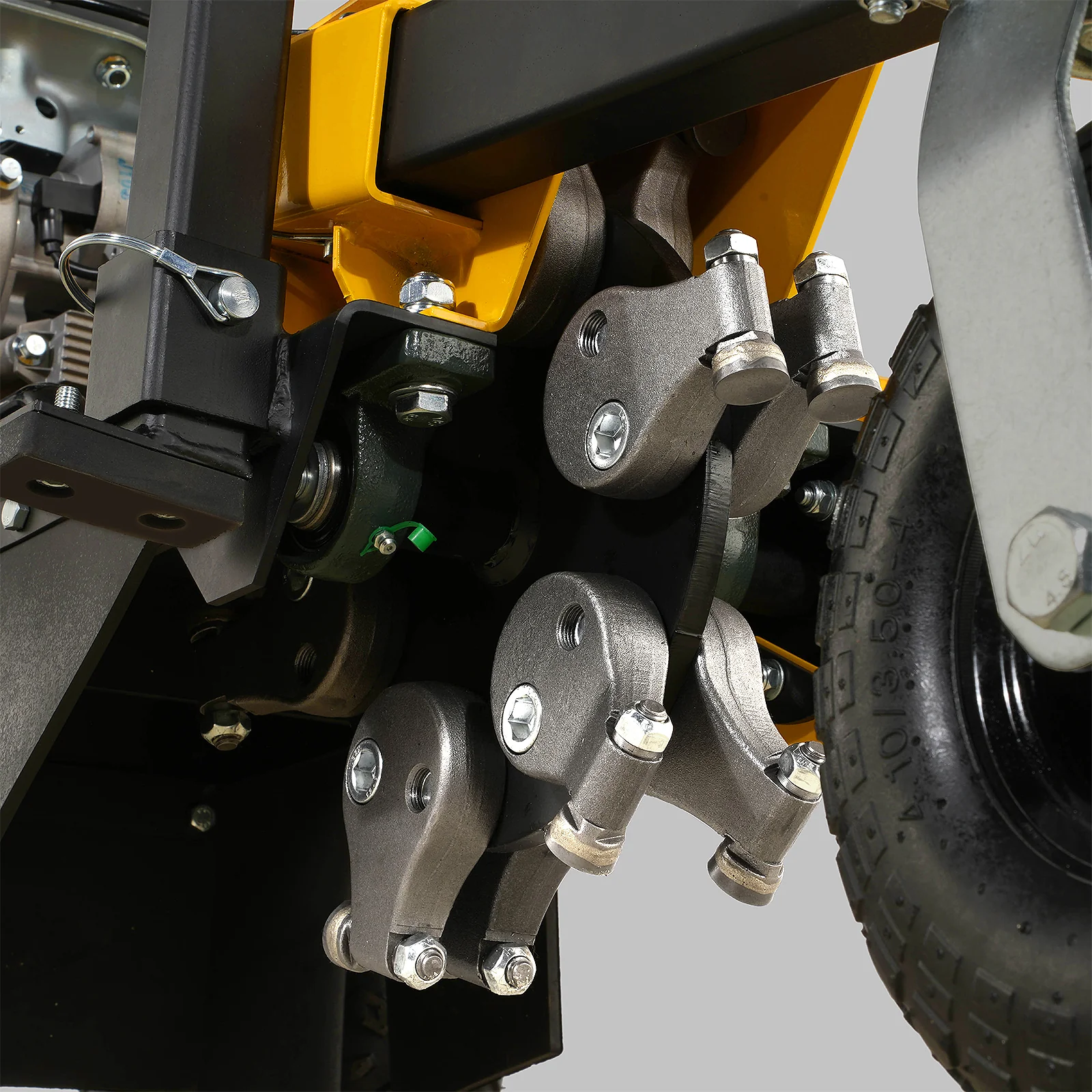 15-inch 14hp 429cc KOHLER E-Start Stump Grinder with Tow Bar, SG380