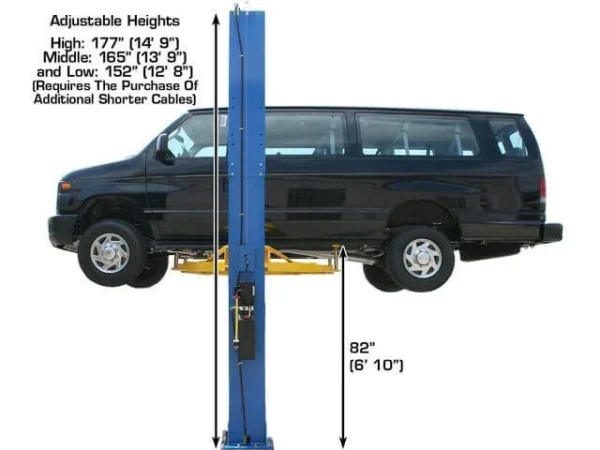 Atlas PV12PX 12,000 lb Overhead 2-Post Lift