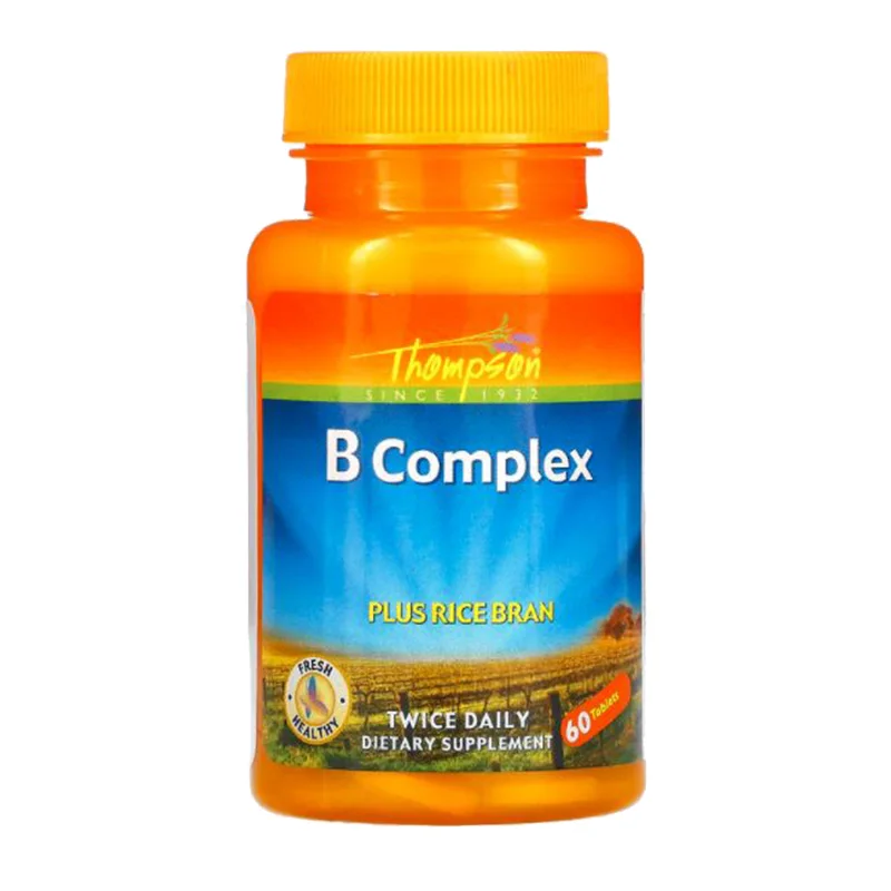 Thompson B Complex 60 comprimés Plus son de riz au Maroc