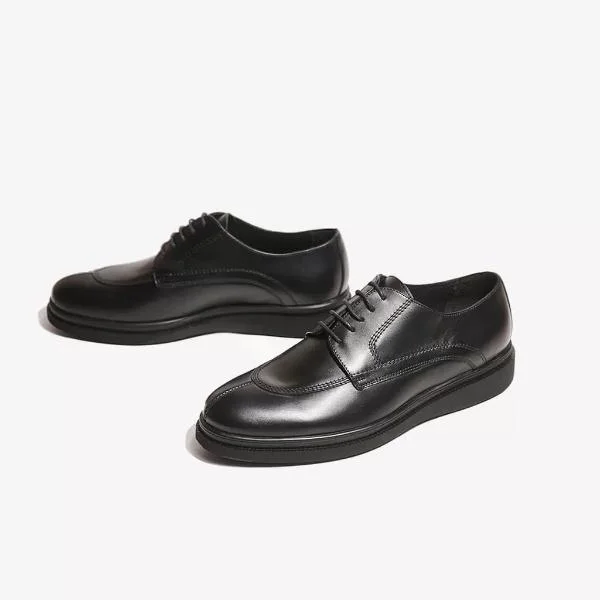 Babti Chaussure Medical En Cuir Noir Pour Les Hommes BT 102