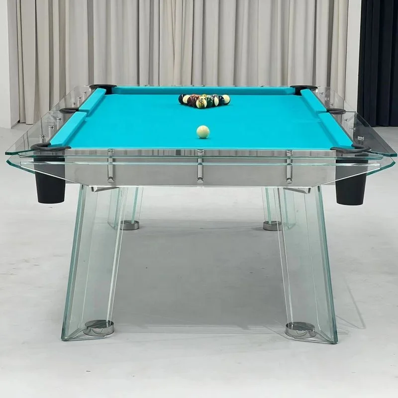 Table de Billard Crystal Sky au Maroc – Billard Transparent Luxe 7FT ...