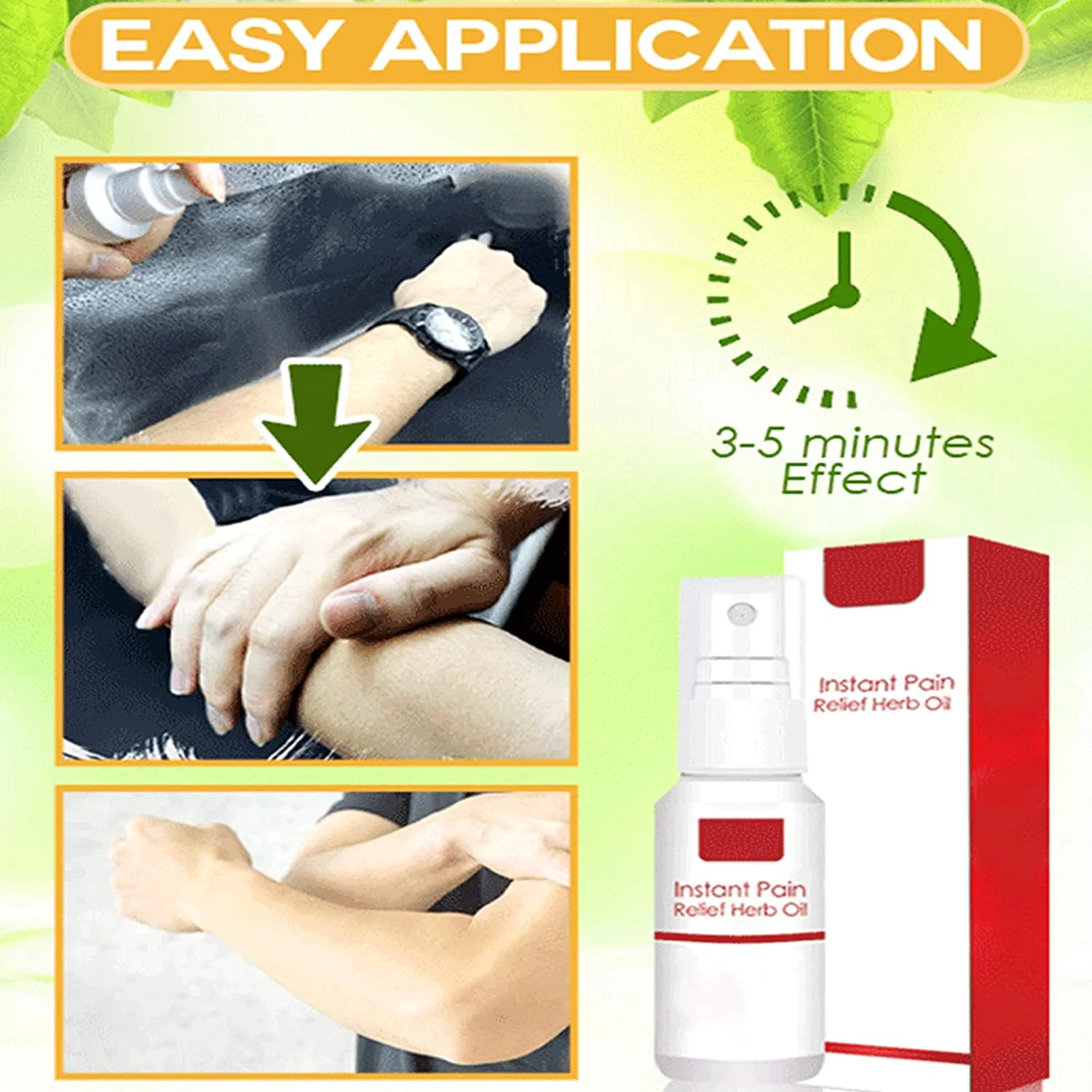 Instant Pain Relief Oil