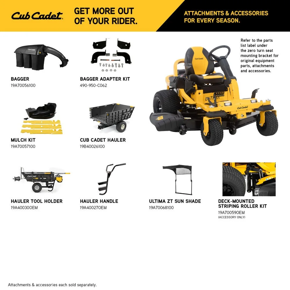 Cub cadet ZTS2 60