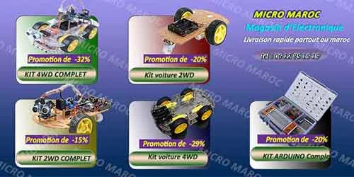 Promotion Arduino uno -25% kit arduino -20% villes du maroc livraison ...