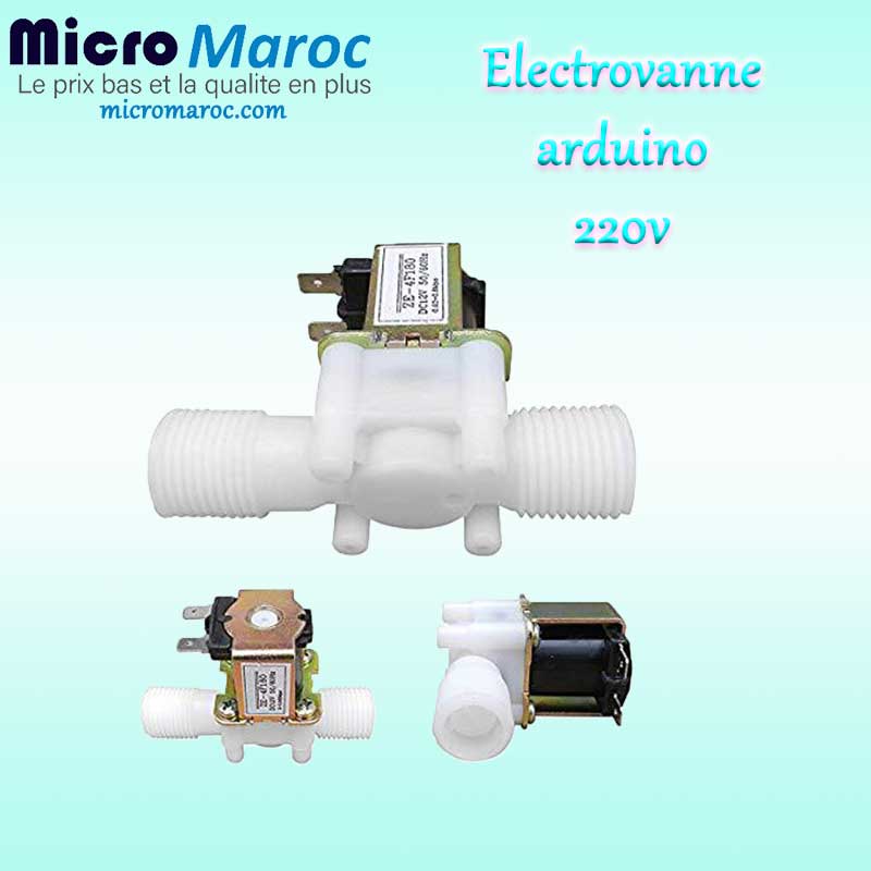 Electrovanne pour arduino au maroc