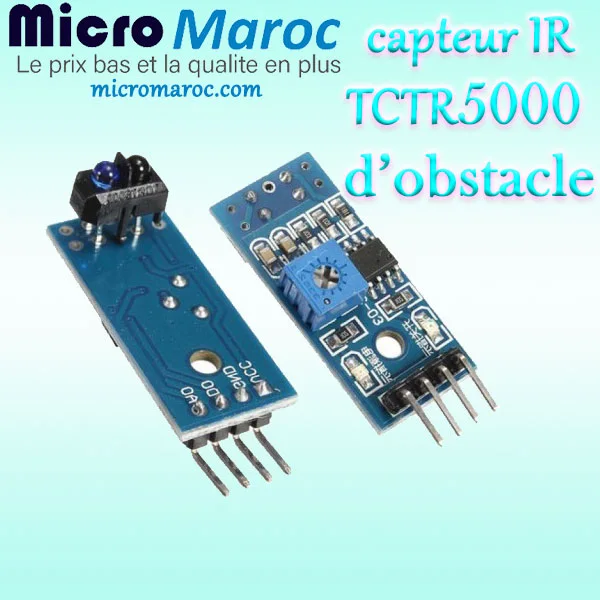 Capteur Infrarouge TCRT 5000 Détecteur D'obstacle IR