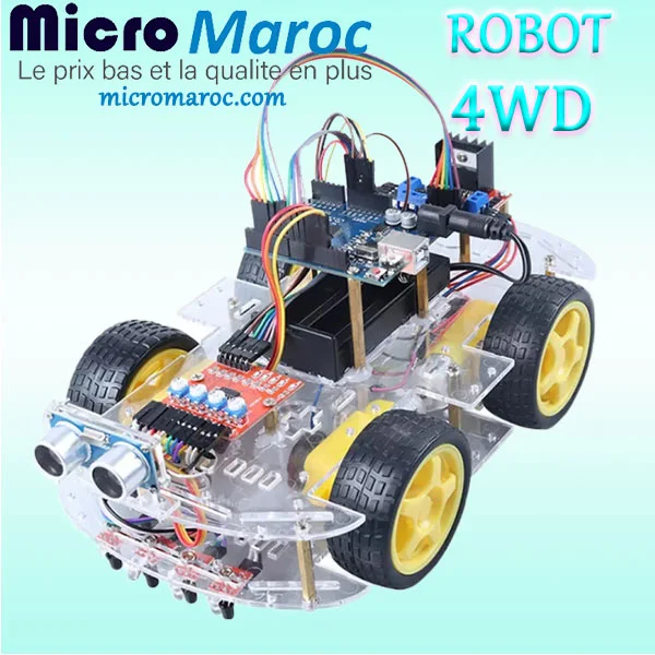 Kit voiture ARDUINO 4wd