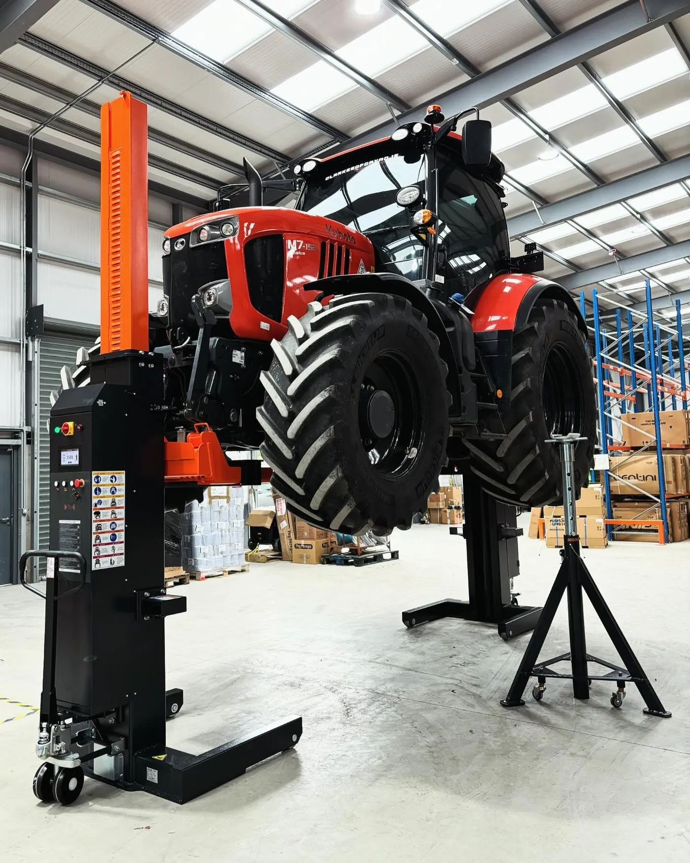 APluslift Falcon 18000LB and 22000LB Mobile Column Lifting System