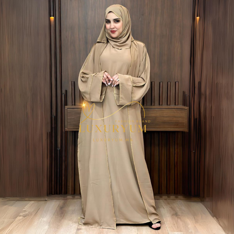 abaya 3 pc ref 3300