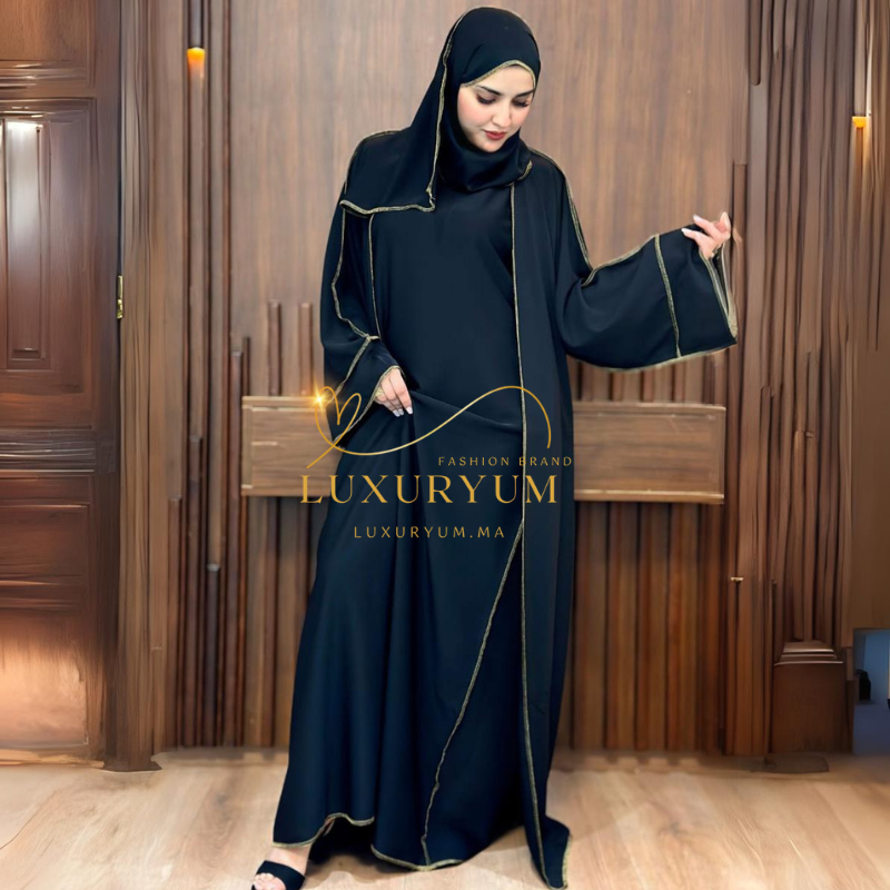 abaya 3 pc ref 3300