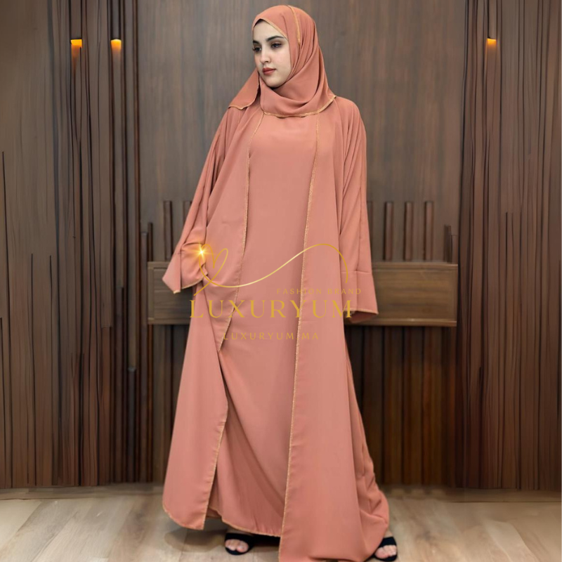 abaya 3 pc ref 3300
