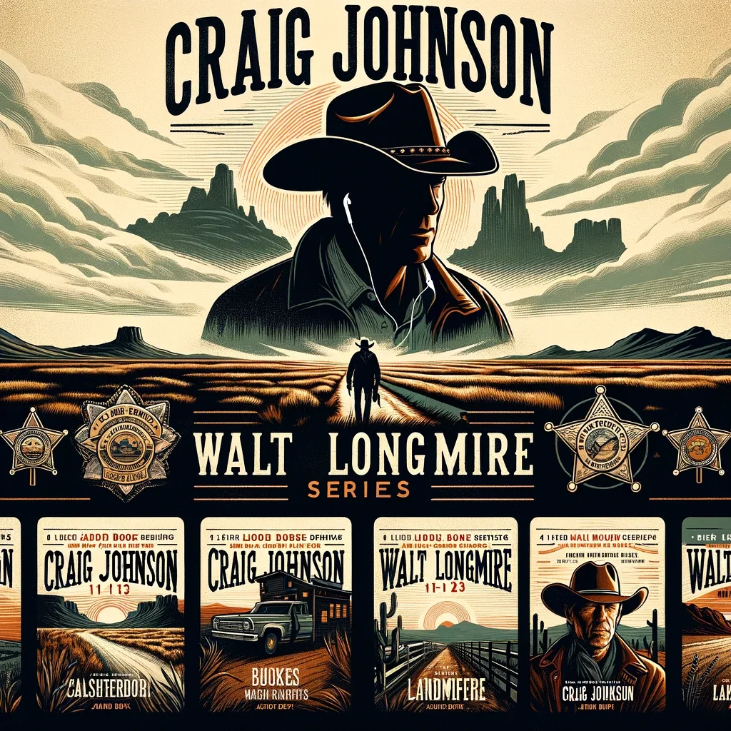 Walt Longmire Series Audiobook Collection 1-13 + Extras by Craig Johnson