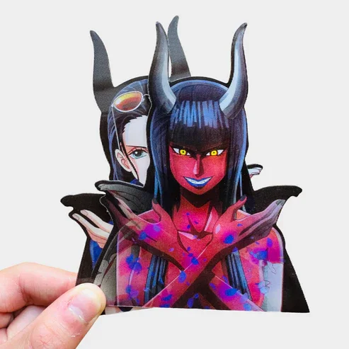 One Piece Motion Sticker - Robin Demonio Fleur