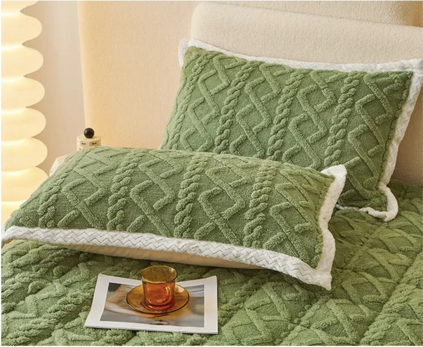 Cover Set Ultra-Soft Warm Quilted Protector