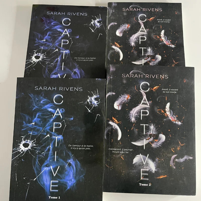 CAPTIVE TOME 1 ET 2 ( 4 LIVRES)