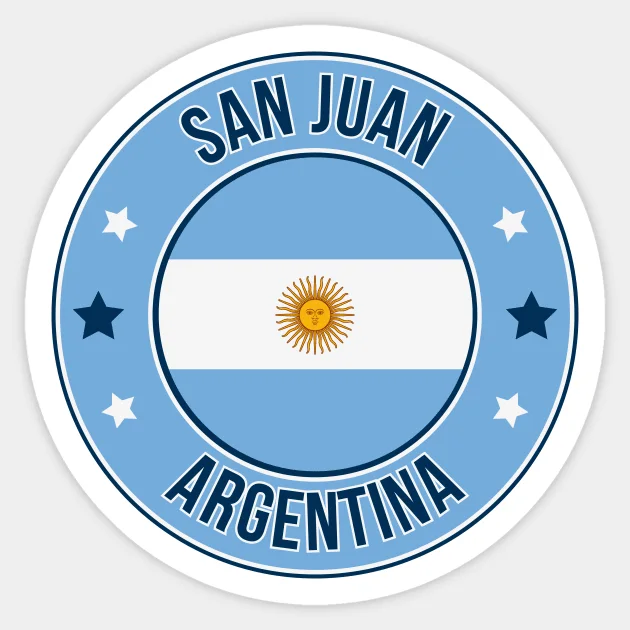 San Juan Sticker - Vibe City Designs