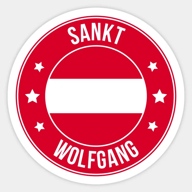 Sankt Wolfgang Sticker - Vibe City Designs