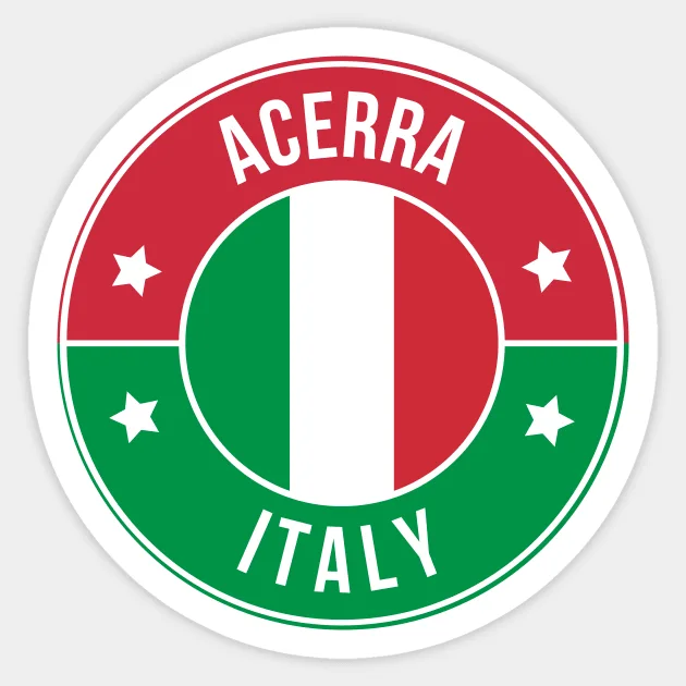Acerra Sticker - Vibe City Designs
