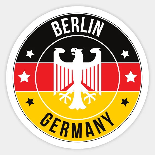 Berlin Sticker - Vibe City Designs