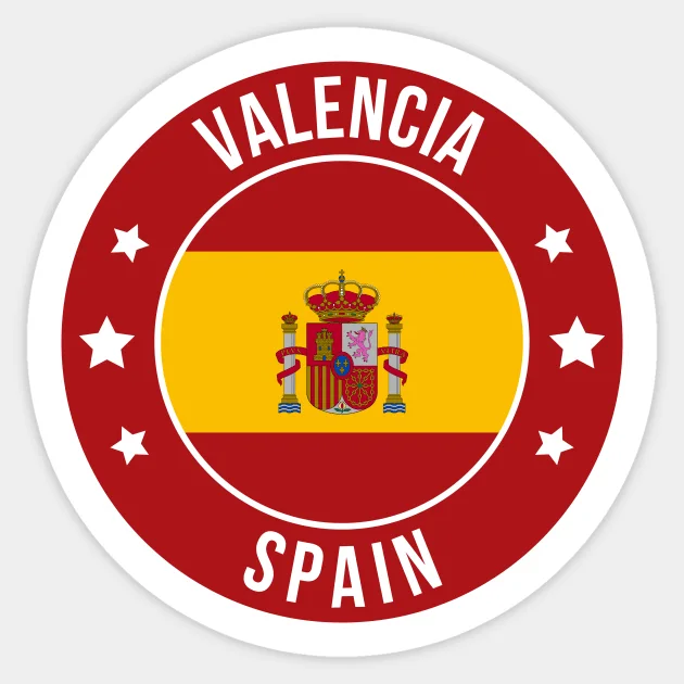 Valencia Sticker - Vibe City Designs