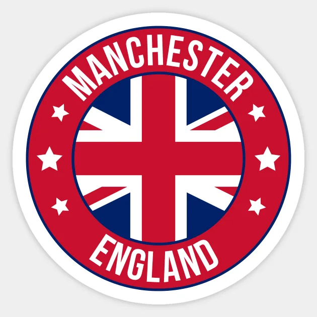 Manchester Sticker - Vibe City Designs