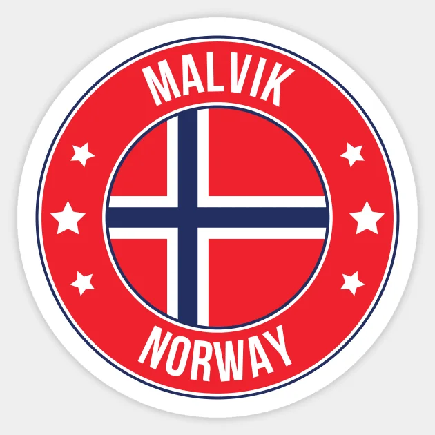 Malvik Sticker - Vibe City Designs
