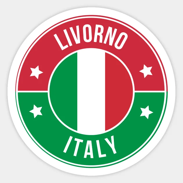 Livorno Sticker - Vibe City Designs