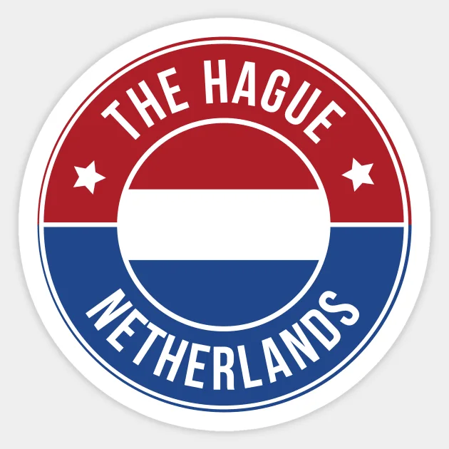 The Hague Sticker - Vibe City Designs