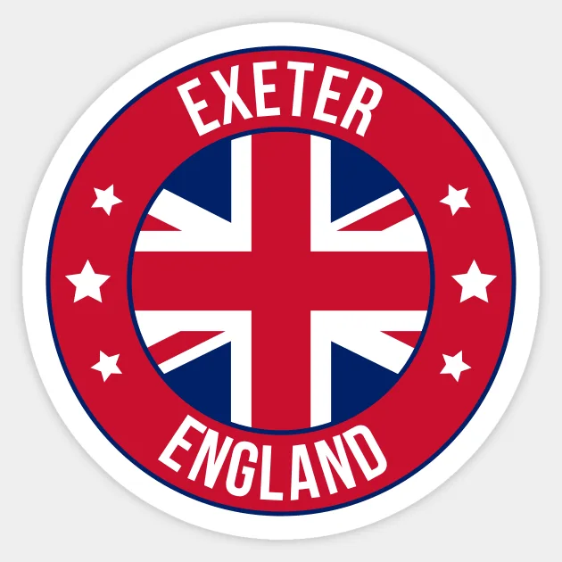 Exeter Sticker - Vibe City Designs
