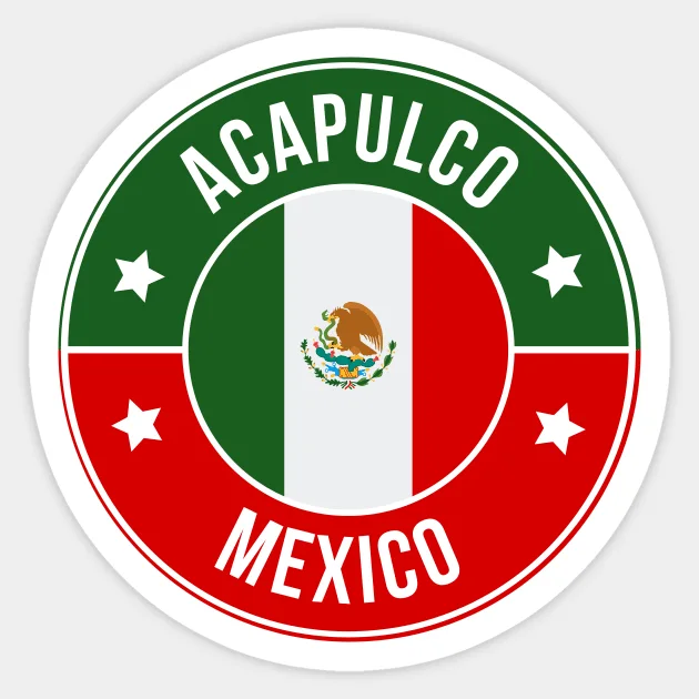 Acapulco Sticker - Vibe City Designs